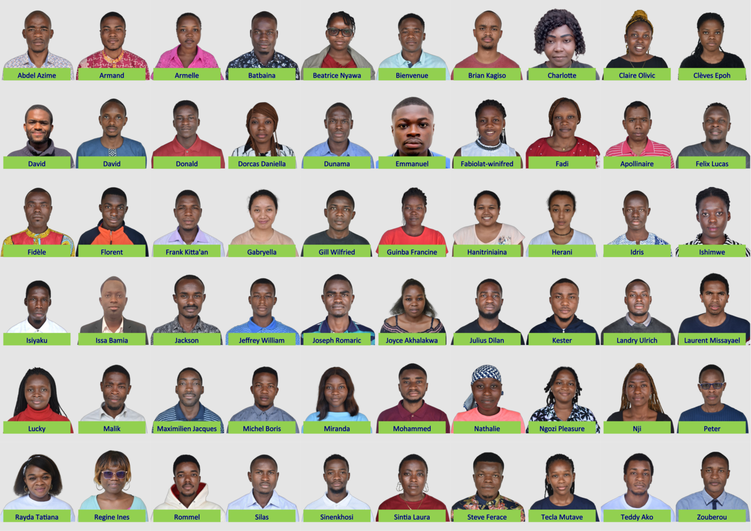 Meet the students 2023 intake – AIMS Cameroon