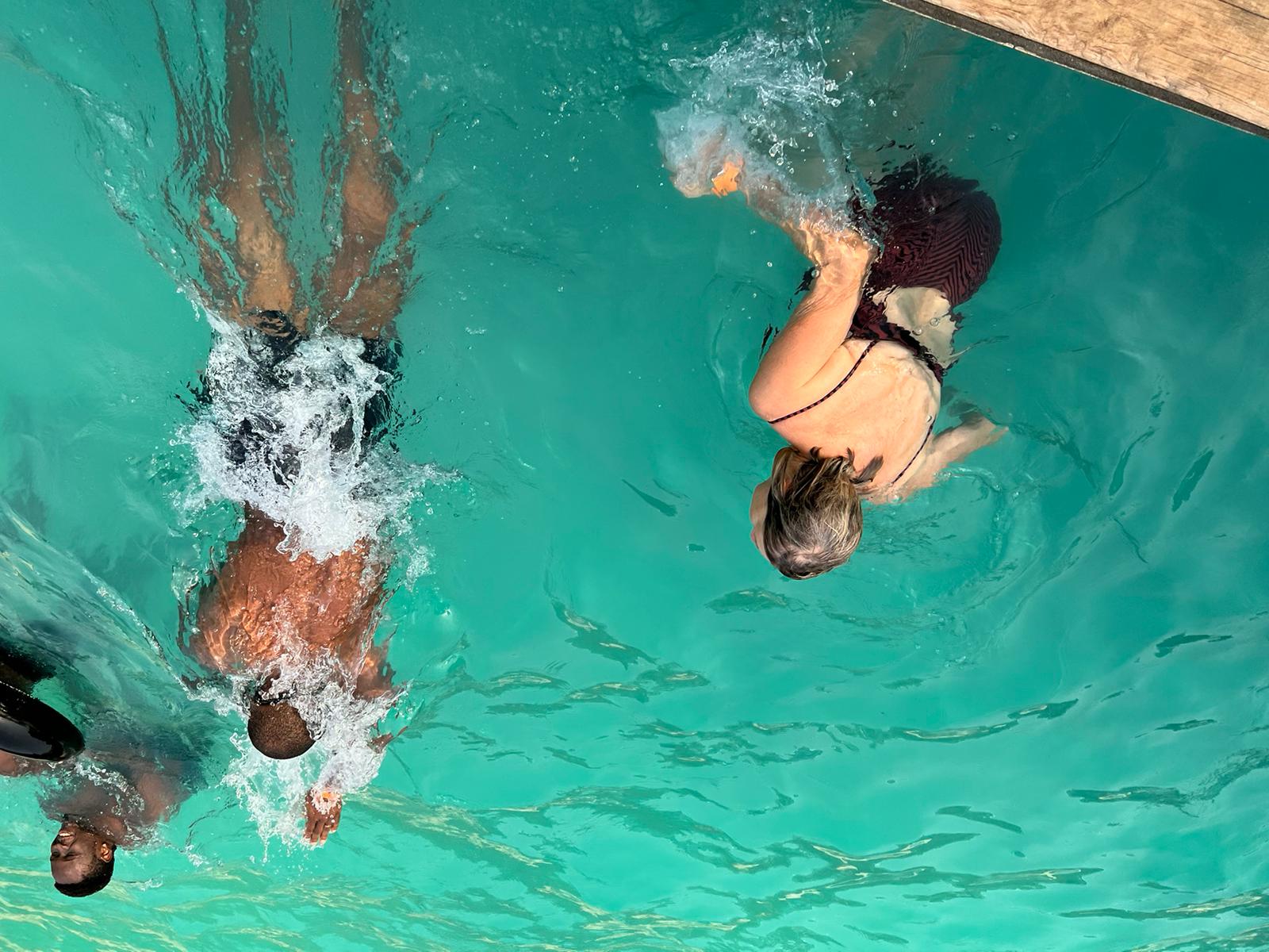 Fun Swimming Pool Outing with AIMS Lecturers and Students in Limbe ...